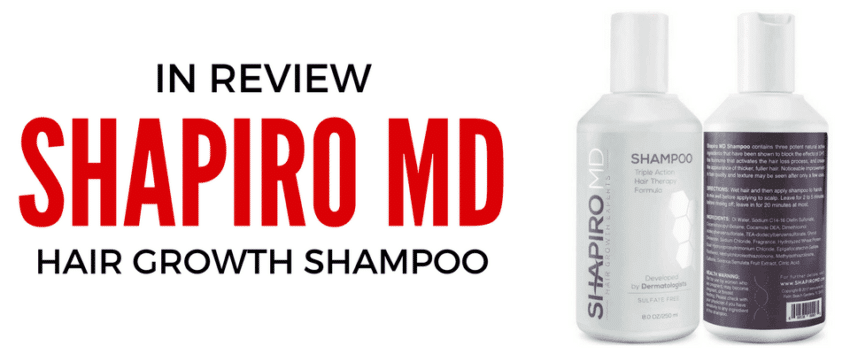 Shampiro MD Review - Caffeine Based Natural Hair Loss Shampoo