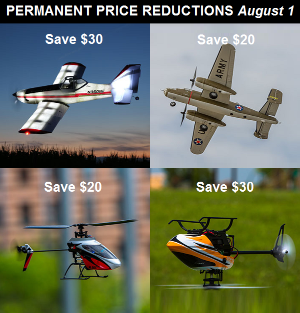 RC Airplanes, Drones, Helicopters, Cars, Trucks & Boats - E-flite ...